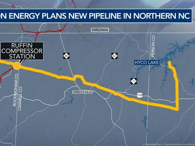 Dominion plans new pipeline in northern NC