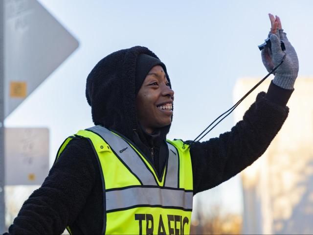 Queen of the crosswalk: UNC-Chapel Hill crossing guard spreads joy to ...