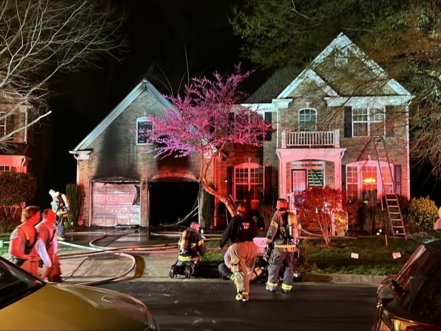 House fire breaks out Tuesday in Apex; four people impacted