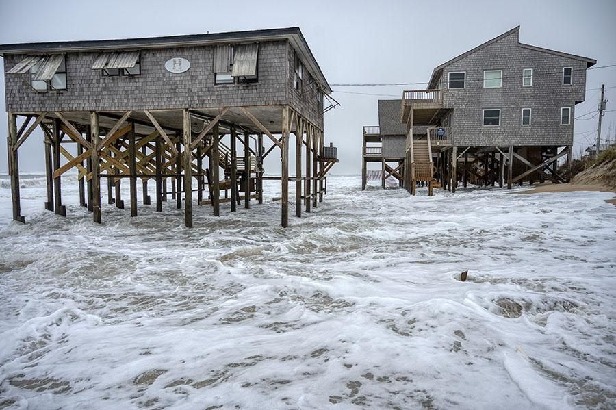 NC 12 reopens along Ocracoke Island in Outer Banks