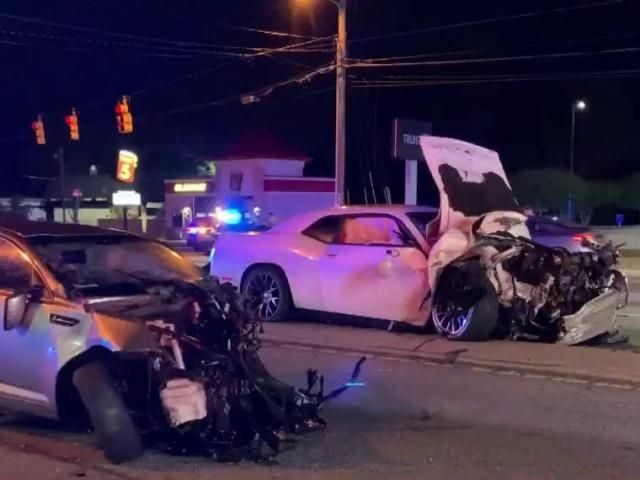 Driver on the loose after 150mph high-speed chase ends in crash ...