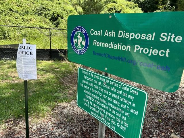 NCDEQ gives Chapel Hill blueprint for site 11 years after coal ash ...