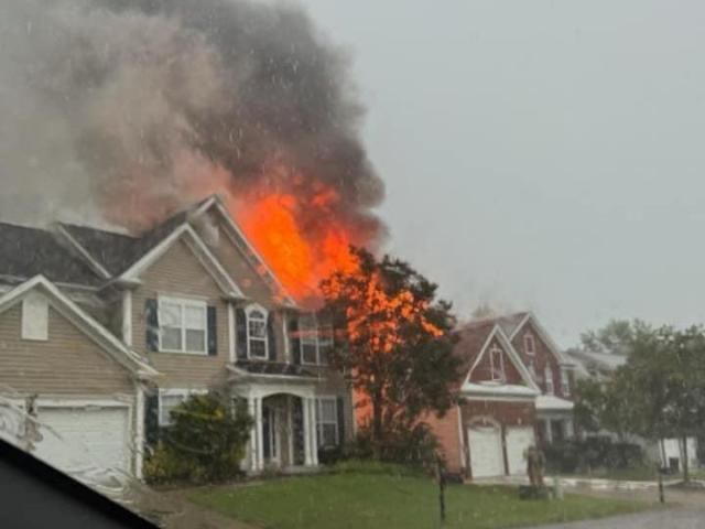 Several Raleigh homes damaged by fire caused by lightning strike