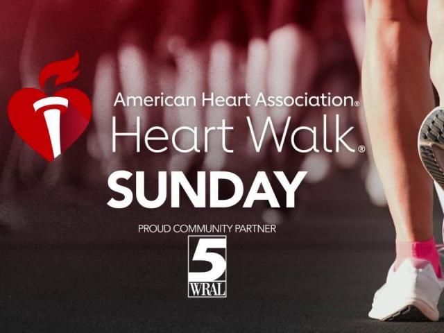 American Heart Association’s 2024 Triangle heart walk this Sunday