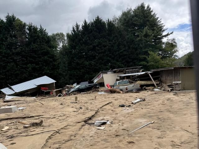 Helene brings devastating flooding to Garren Creek, Black Mountain ...