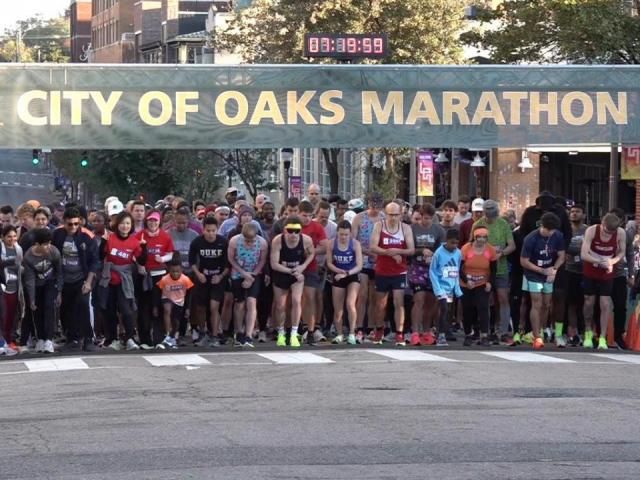 City of Oaks Marathon brings thousands of runners to Raleigh Sunday
