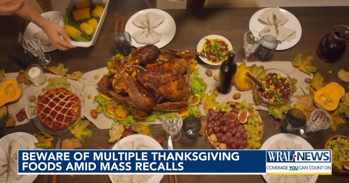 Ahead of Thanksgiving, shoppers watch for food recalls :: WRAL.com
