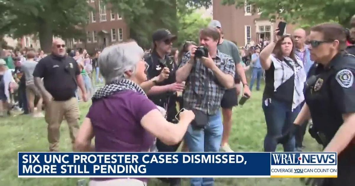 Dismissals in UNC protester cases could impact remaining defendants ...