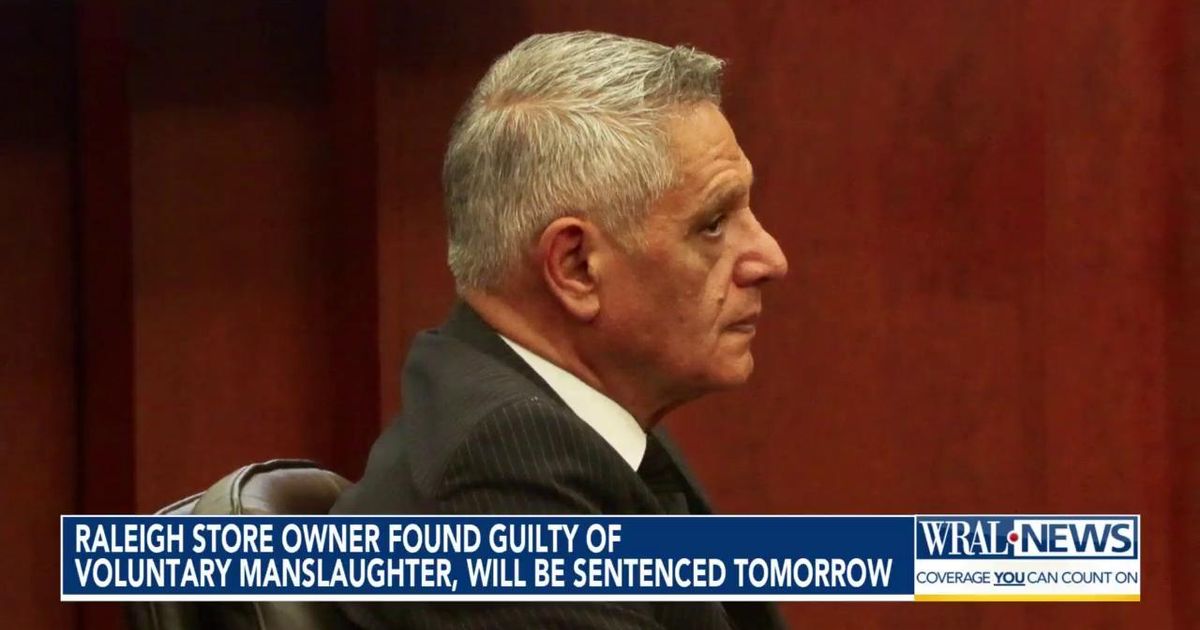 Raleigh store owner found guilty of voluntary manslaughter in murder ...