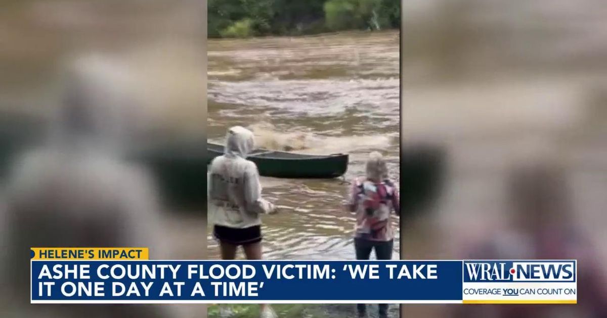 Hurricane Helene survivor rebuilds life in Ashe County with community ...