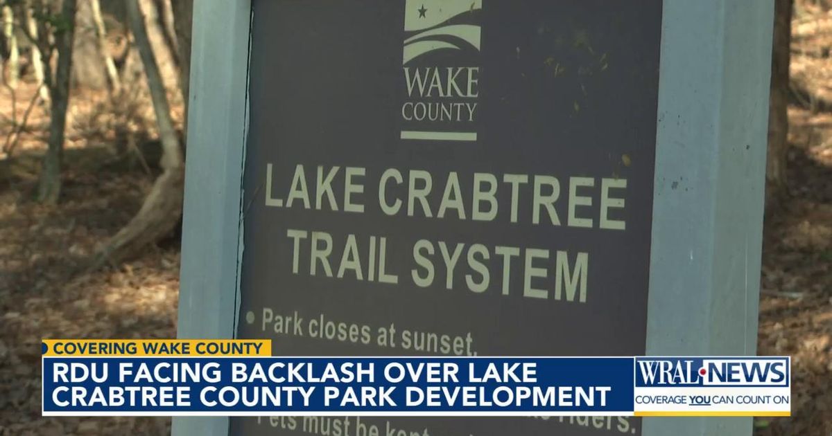 RDU to develop 136 acres of Lake Crabtree Park, impacting trails and ...