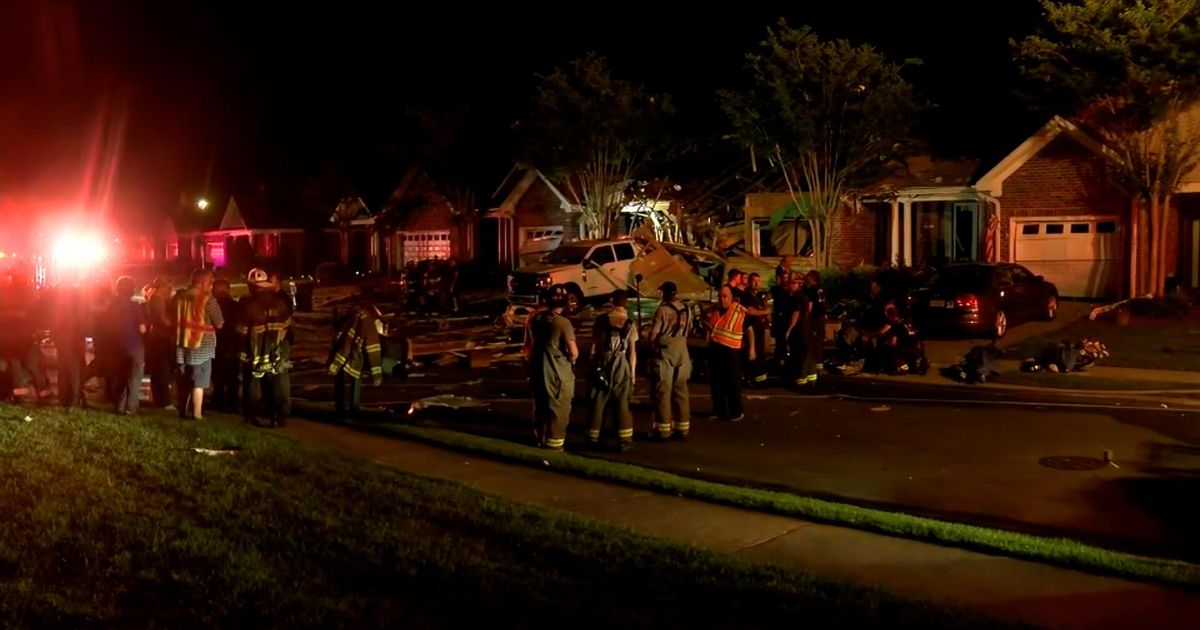 Several homes damaged during explosion in Leland :: WRAL.com