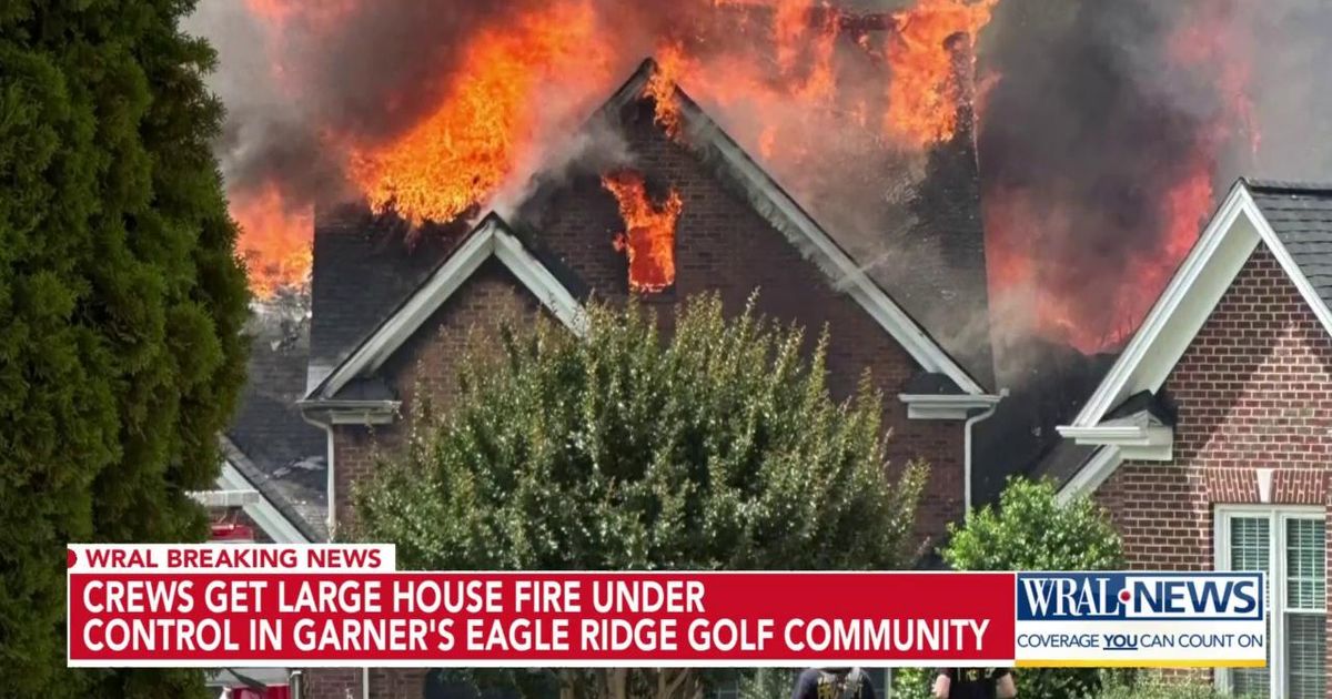 ‘Flames just exploded’: Wake County home burned out after massive fire ...