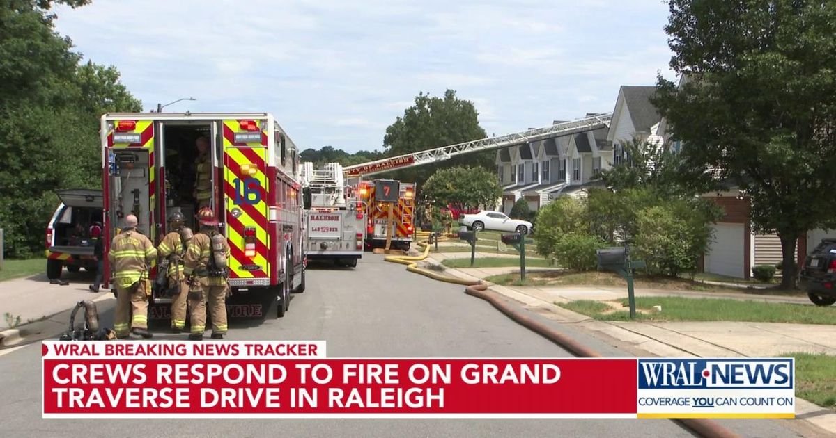 Raleigh Fire investigates house fire on Grand Traverse Drive :: WRAL.com