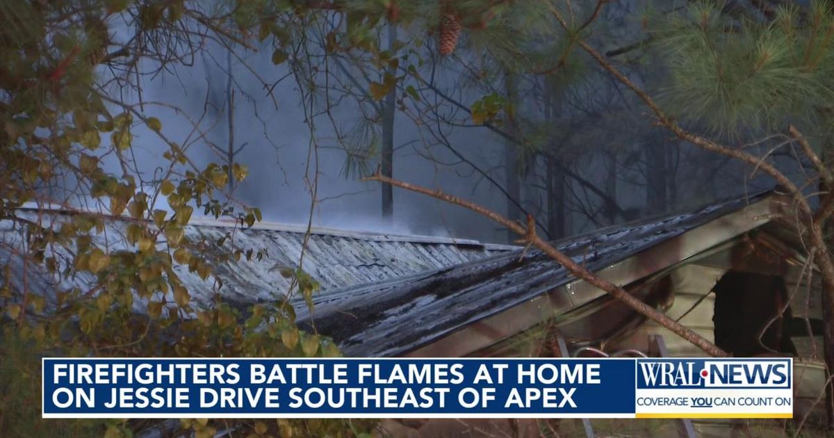 Multiple fire crews respond to house fire on Jessie Drive in Apex; No ...