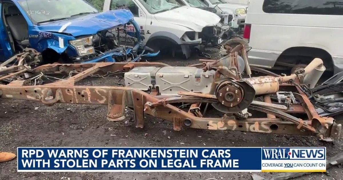 Raleigh police uncover ‘Frankenstein cars’ built from stolen parts ...