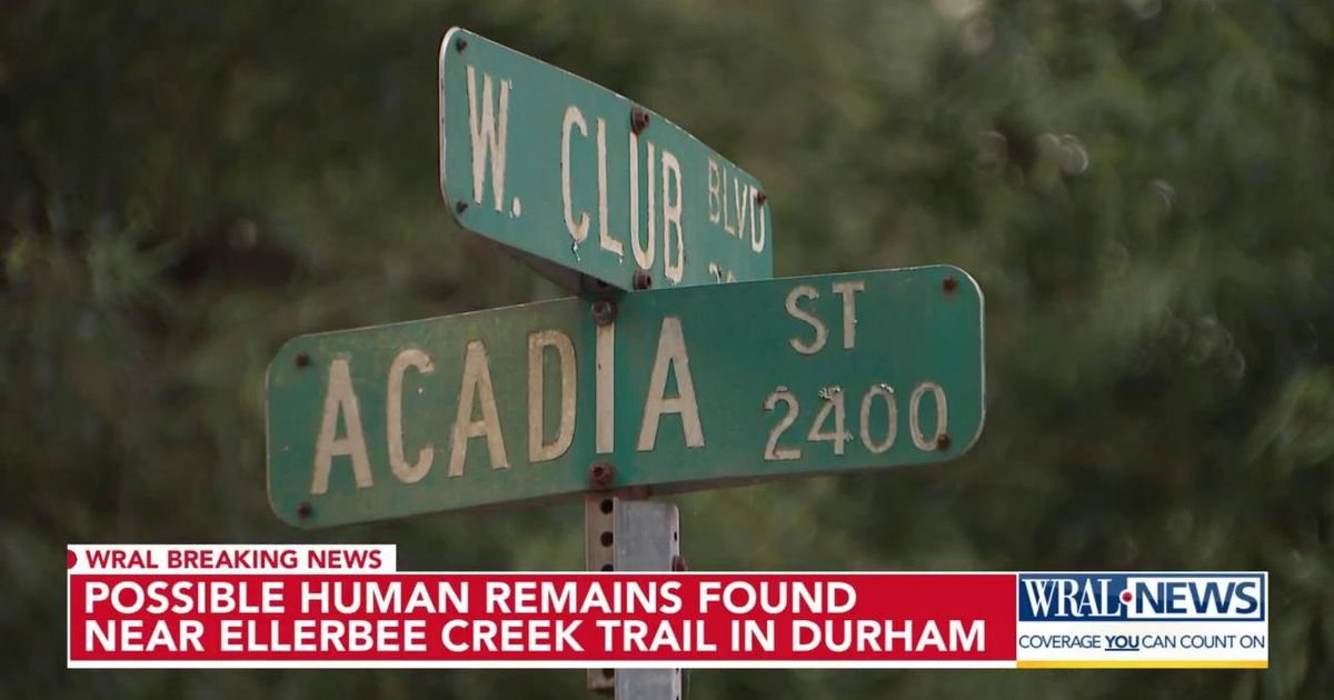 Durham police investigate possible human remains found along Ellerbee ...