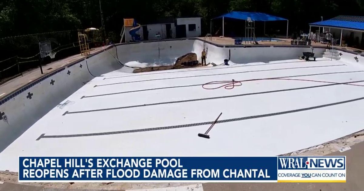 'Exchange is back': Chapel Hill pool reopens more than a month after ...