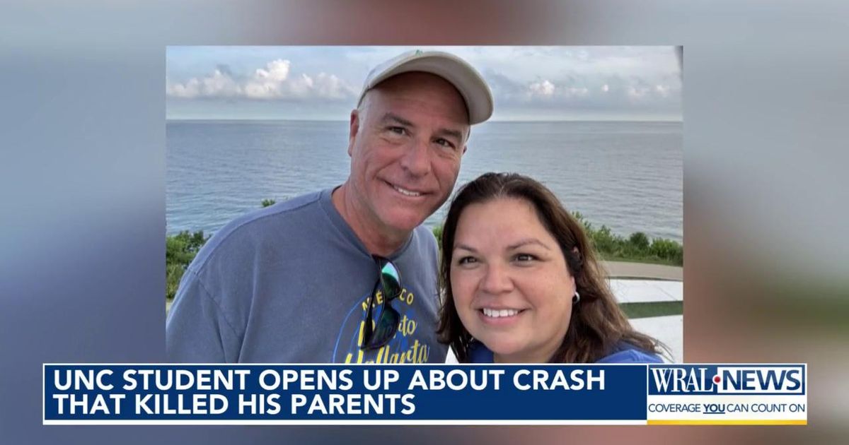 UNC student speaks for the first time a week after his parents died in ...