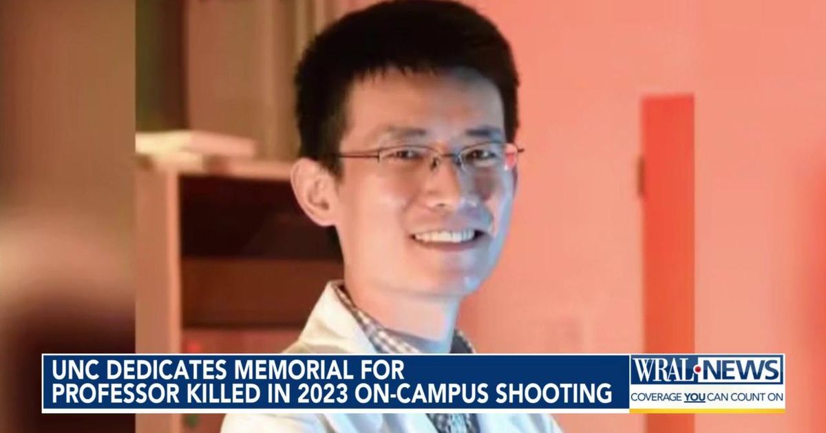 Two years since shooting, UNC honors Professor Zijie Yan with memorial ...