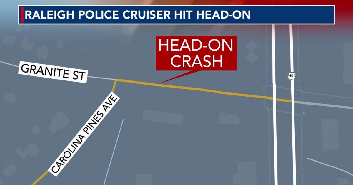 Driver charged with DWI after head-on crash with Raleigh officer ...