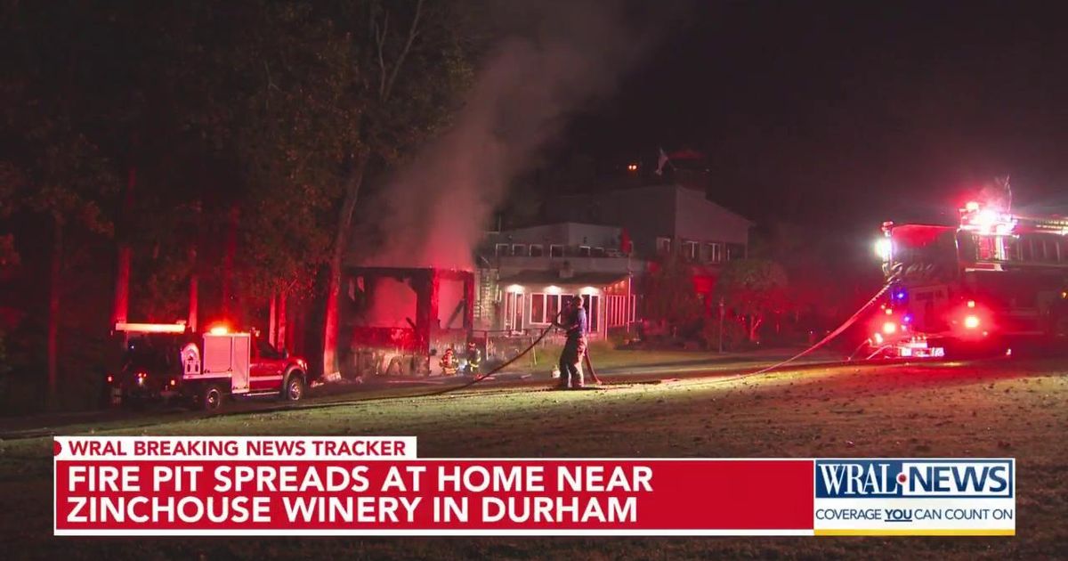 Early morning fire near ZincHouse Winery under investigation, Durham ...