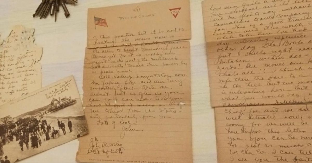 Durham woman discovers love letter written by WWI soldier during home ...