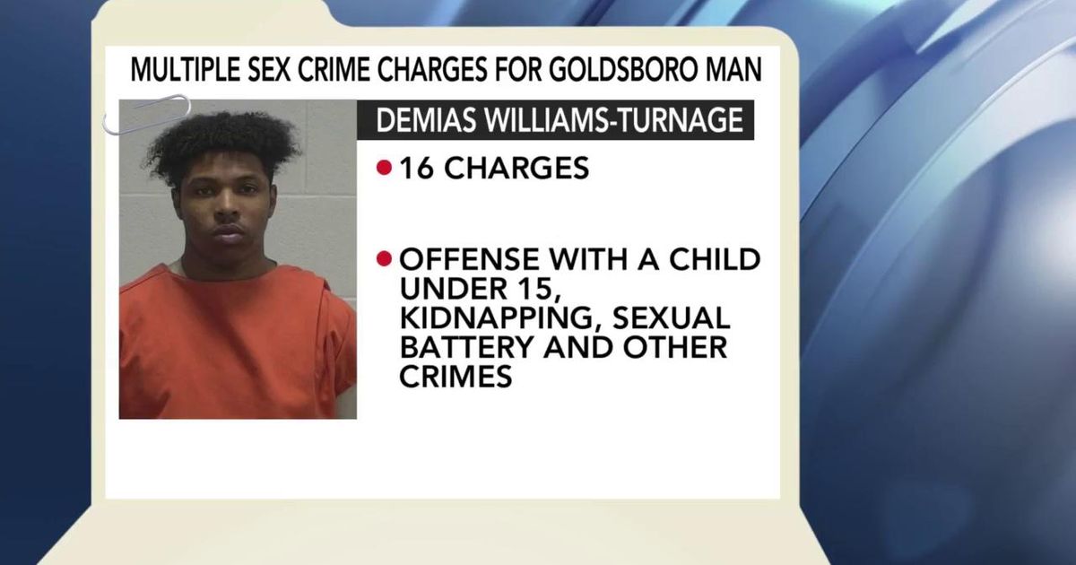 Goldsboro man arrested on over a dozen counts of sexual crimes with a ...