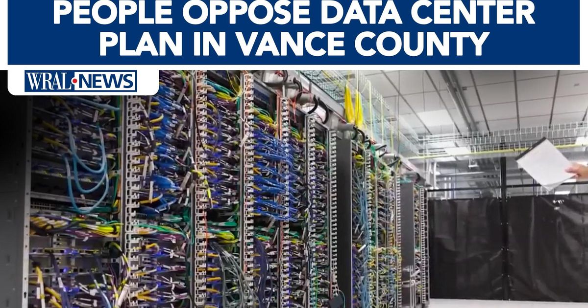 Vance County residents against new data center development to express ...