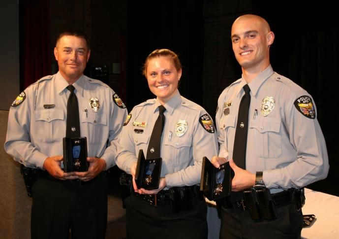 Apex officers honored for response to shooting