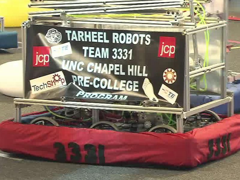 Robotics competition pits teen builders