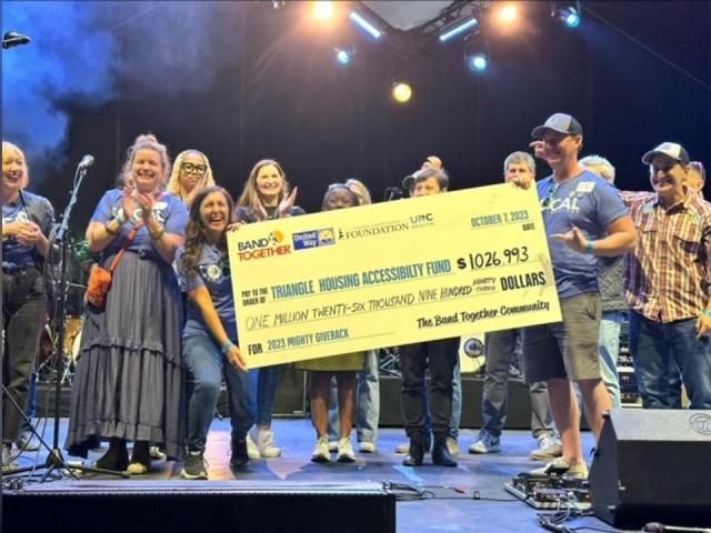 Band Together raises over $1 million during concert Saturday night