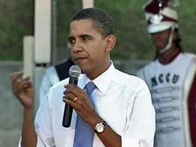 Obama Stumps in Durham, Calls for 'Big Change' to U.S. Politics, Policies