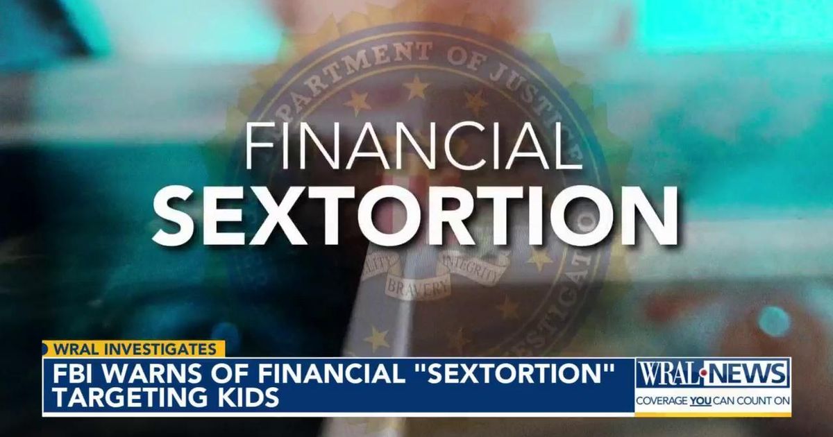'Happens in seconds:' FBI warns of rise in 'sextortion' targeting kids ...