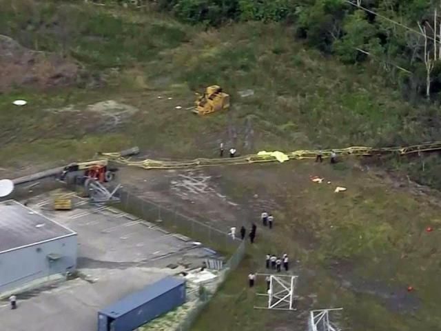 Three dead in scaffolding collapse of TV tower in Miami