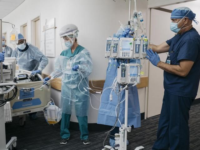 Triage tents back up at Duke Hospital as COVID-19 cases spike