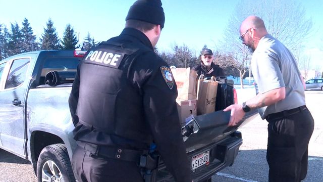 Paying parking tickets with donations