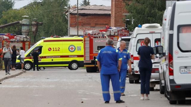Explosion at plant near Moscow injures at least 60