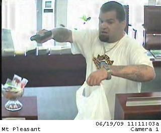 Police Armed Extremely Dangerous Bank Robber Strikes Again