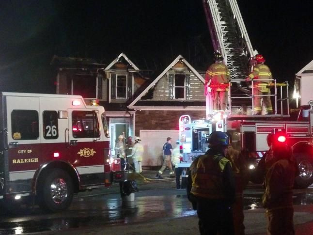 Second fire reported at Raleigh house in 48 hours