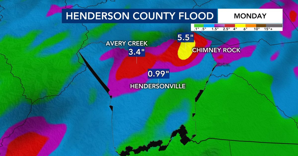Flooded roads reported in parts of western NC after heavy rain :: WRAL.com
