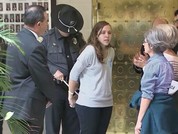 49 arrested at NC General Assembly 'Moral Monday' protest