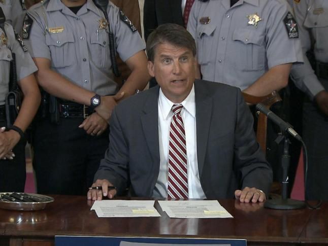 McCrory signs police video bill