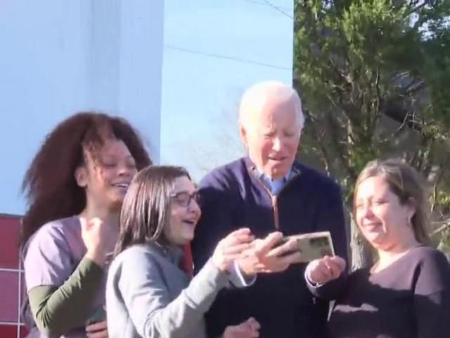 President Biden stops at Cook Out and family's home during Raleigh visit