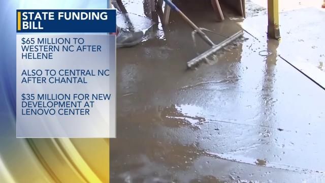 Funding for disaster relief, stadium development plans heads to state House