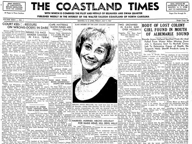 JOHN RAILEY: The Lost Colony Murder; Crime scene failures resonate