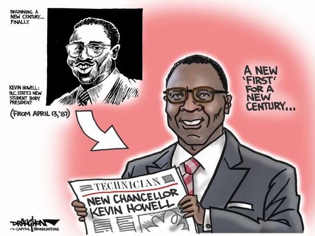 DRAUGHON DRAWS: Kevin Howell's 38-year journey to become N.C. State's ...