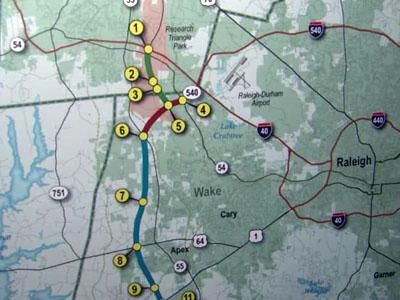 Apex residents preview Western Wake Freeway