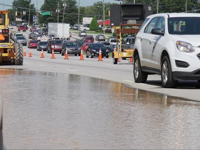 Capital Boulevard reopens after water main break