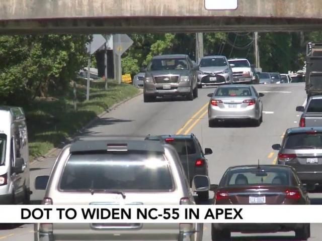 As Apex continues to grow, DOT looks to widen section of NC 55
